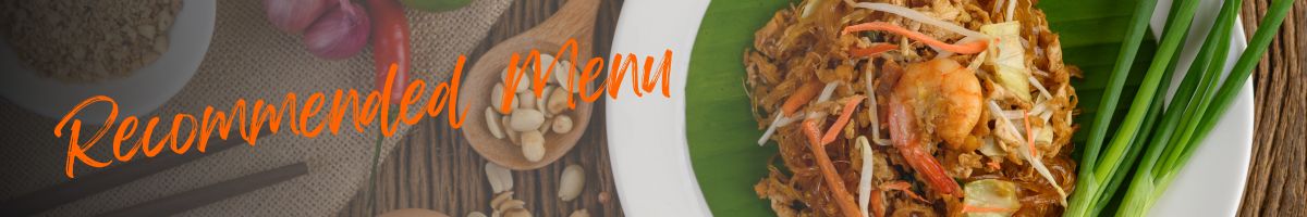 Recommended Menu – Thai Inter Restaurant
